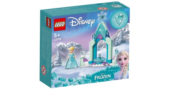 Конструктор Lego Disney - Дворът на замъка на Елза 43199